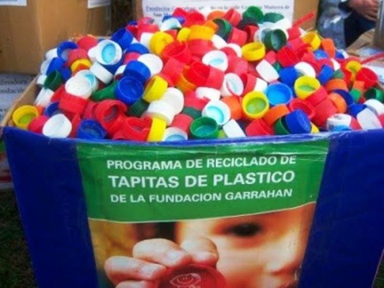 Campaña de recolección de tapitas para la Fundación Garrahan | El ...